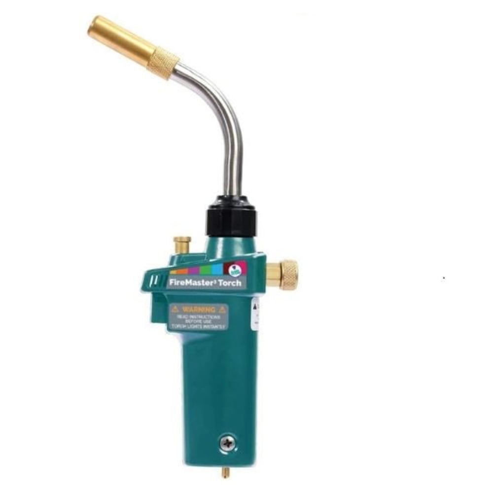 Firemaster 3 High Intensity Trigger Starter Propane Torch Multifunctional Portable Gas Soldering Brazing Blow Torch Kit Adjustable Flame PTOR