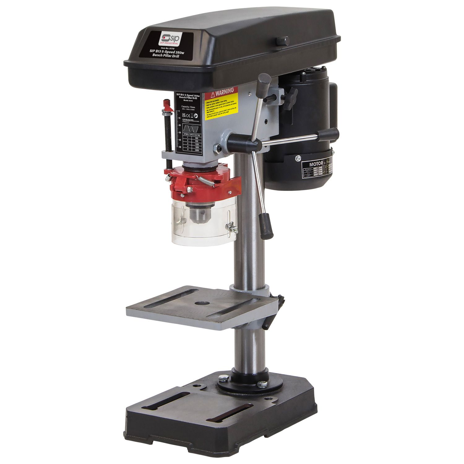 SIP B13 5 Speed 350w Bench Pillar Drill 01710