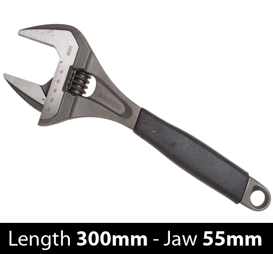 Bahco 300mm adjustable spanner store
