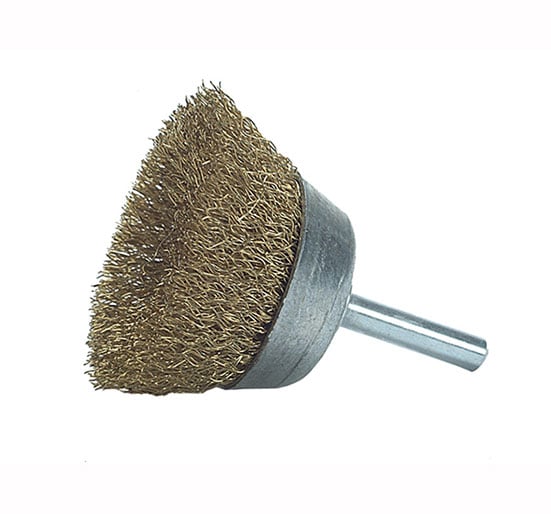 Brass wire cup brush store