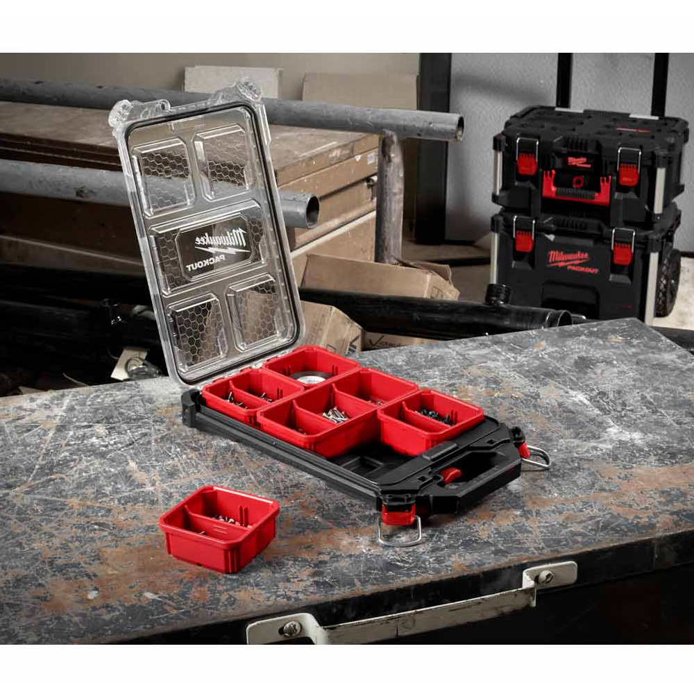 Milwaukee 4932471065 PACKPOUT Compact Slim Organiser