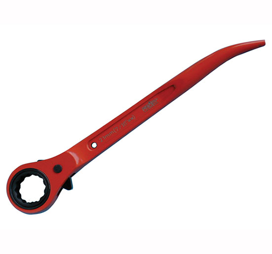 Priory 601 Short Ratchet Podger Spanner 21mm Scaffold Spanner